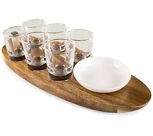 PICNIC TIME Cantinero Shot Glass Serving Set - One-color