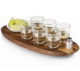 PICNIC TIME Cantinero Shot Glass Serving Set