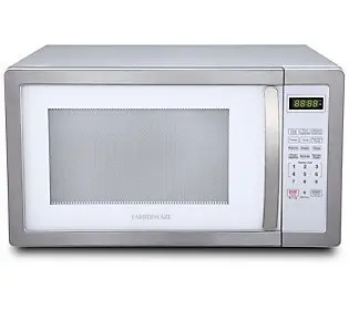 FARBERWARE Classic 1.1 Cubic Foot Microwave Ove N White - One-color