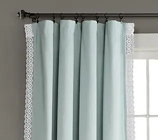 LUSH DECOR Wave Texture 52' X 18' Valance By