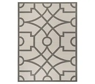 MARTHA STEWART Fretwork 8' X 10' Rug - One-color