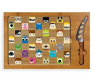 PICNIC TIME Pixar Character Collection Glass Utting Board - One-color