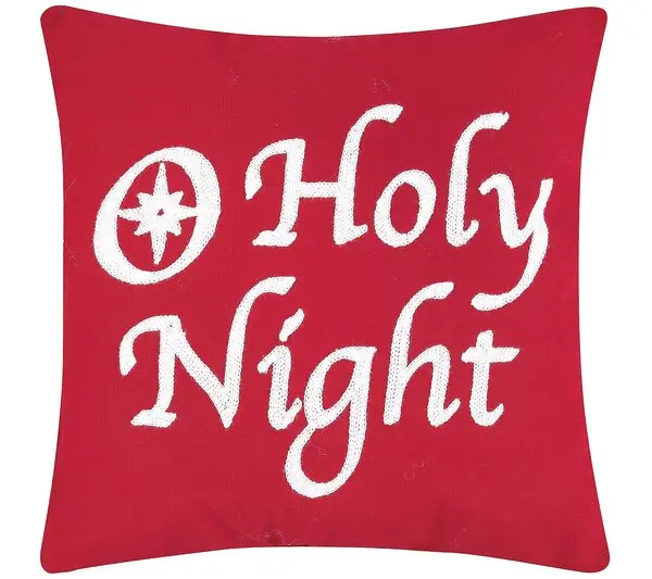 C&F HOME Holy Night Pillow By - One-color