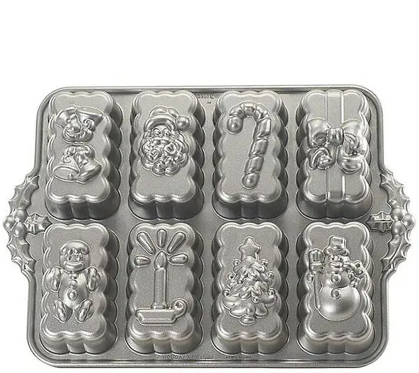 NORDICWARE Holiday Mini Loaf Pan - One-color