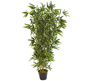 NEARLY NATURAL 57' Bamboo Artificial Tree By - One-color