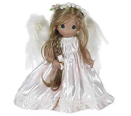 PRECIOUS MOMENTS My Guardian Angel Doll - One-color