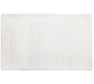 LINUM HOME TEXTILES 100% Cotton Greek Key Bath Mat - One-color