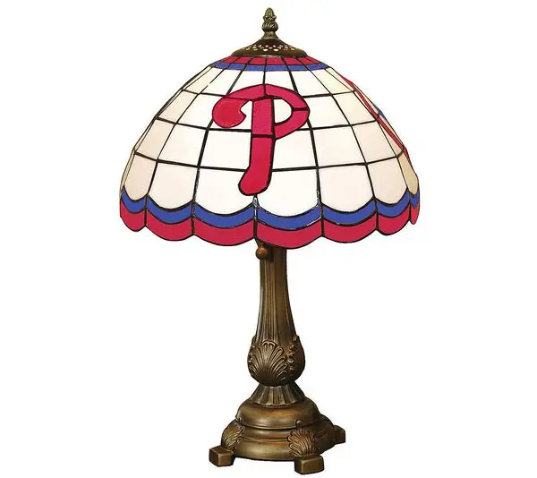 THE MEMORY COMPANY Mlb Tiffany-style Lamp - One-color