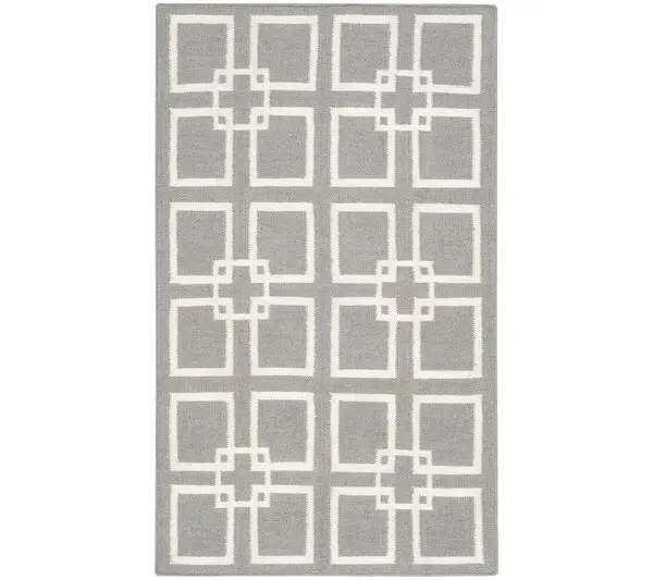MARTHA STEWART Square Dance 3' X 5' Rug - One-color
