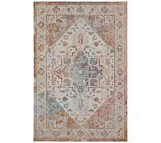 OX BAY TRADING CO. Ox Bay Ombre At Dusk Indoor/outdoor 5'3' X 7'10 Area Rug - One-color