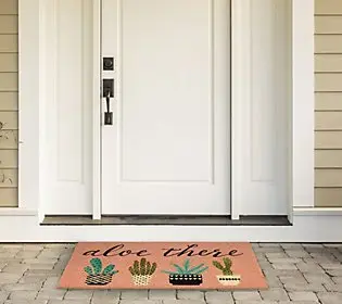 DESIGN IMPORTS Aloe There Doormat