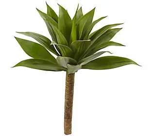 NEARLY NATURAL 32' Agave Plant With Stem By - One-color