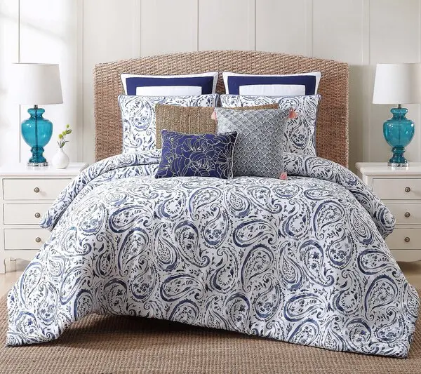 OCEANFRONT RESORT Indienne Paisley Full/queen C Omforter Set - One-color