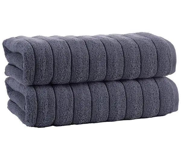 DEPERA HOME Vague Turkish Bath Towels - One-color