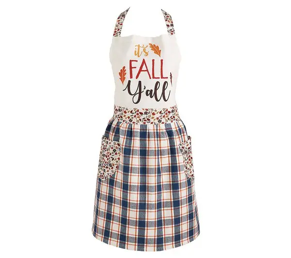 DESIGN IMPORTS It's Fall Y'all Apron - One-color