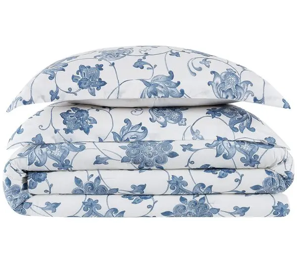 COTTAGE CLASSICS Estate Bloom 3-piece King Comf Orter Set