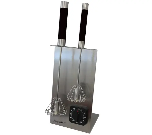 BERGHOFF Whisk Stand & Timer Set - One-color