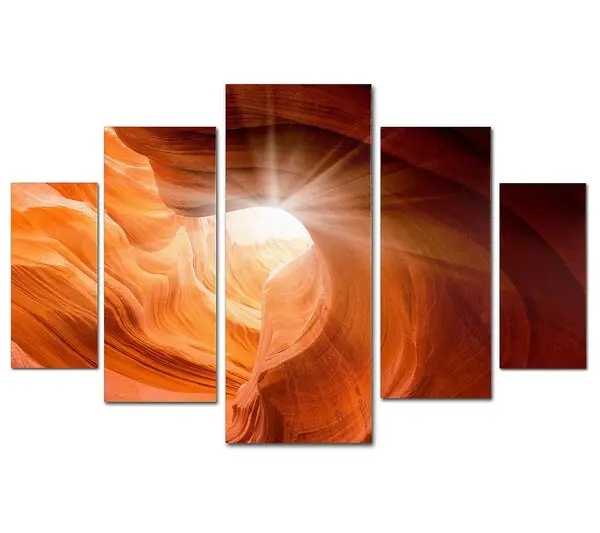 LAVISH HOME Moises Levy 'smooth Ii' Canvas Mult I-print Set