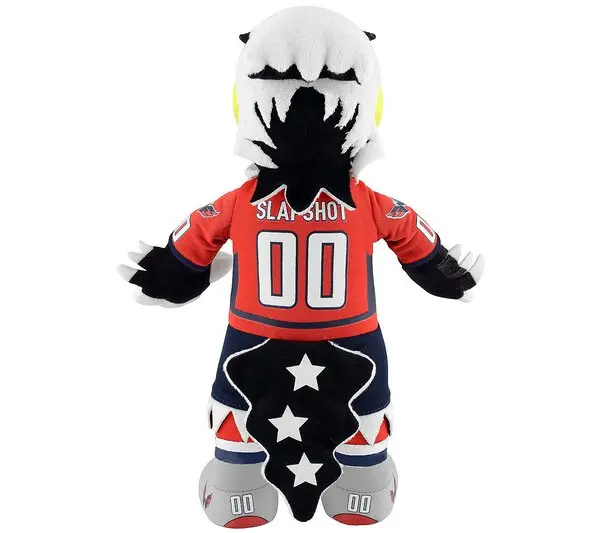 BLEACHER CREATURES Nhl Capitals Slapshot Mascot 10' Plush