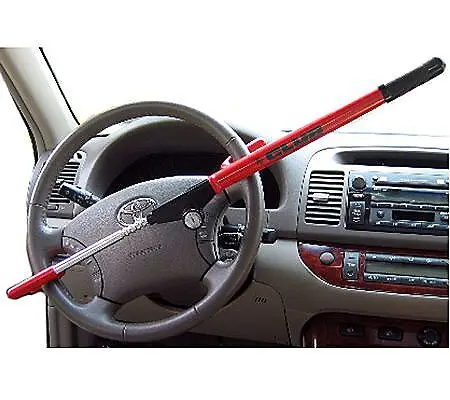 THE CLUB The Original Club Steering Wheel Lock Red