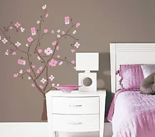 ROOMMATES Spring Blossom Peel & Stick Giant Wal L Decal