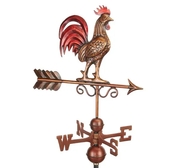 GOOD DIRECTIONS Bantam Rooster Weather Vane Hand Finished Ood Directions