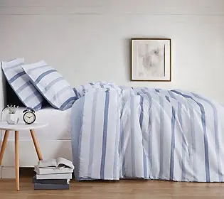 TRULY SOFT Waffle Stripe King 3 Piece Comforter Set