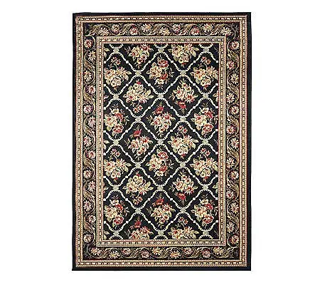 SAFAVIEH Lyndhurst Floral Lattice Power Loomed 6'7' X 9' 6' Rug - One-color
