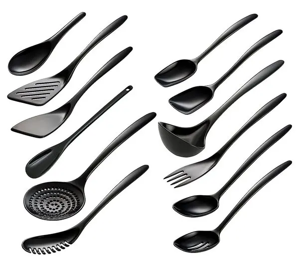 GOURMAC Hutzler 12-piece Set Melamine Utensils - One-color