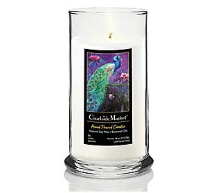 COURTSIDE MARKET Regal Status Candle Glass 18 O Z - One-color