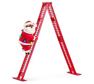 MR. CHRISTMAS Miniature Super Climbing Santa