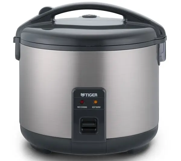 TIGER 5.5 Cup Stainless Steel Rice Cooker/warme R - Silver