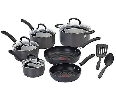 T-FAL E918sc64 Ultimate Hard Anodized 12-piecec Ookware Set - One-color