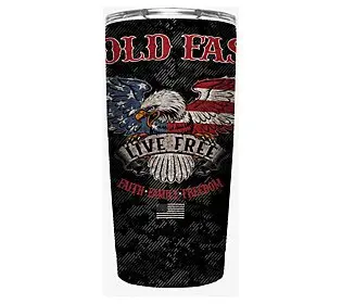 KERUSSO 20-oz Dual Wall Tumbler Hold Fast Eag Le - One-color