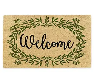 DESIGN IMPORTS Greenery Welcome Doormat