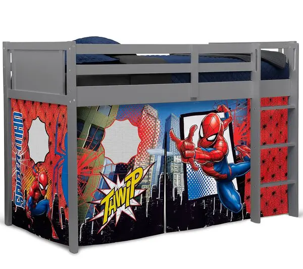 DELTA CHILDREN Spider-man Loft Bed Tent - One-color
