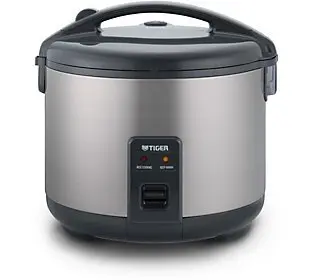 TIGER 8-cup Stainless Steel Rice Cooker/warmer - Silver
