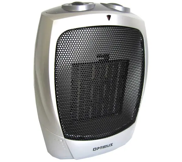 OPTIMUS Portable Ceramic Heater With Thermostat