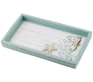 AVANTI LINENS Farmhouse Shell Tray - One-color