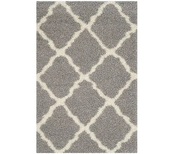 SAFAVIEH Dallas Shag 5'1' X 7'6' Area Rug By - One-color