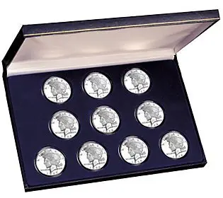 AMERICAN COIN TREASURES Peace Silver Dollar Collection - One-color