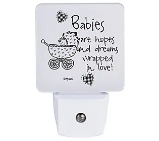 DEXSA COMPANY Babies Are Hopes Nighlight Marci Art - One-color