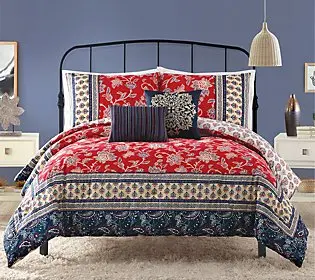 INDIGO BAZAAR 5-piece King Marbella Comforter S Et - One-color