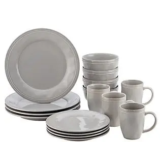 RACHAEL RAY Cucina Dinnerware 16-pc Stoneware D Innerware Set - One-color