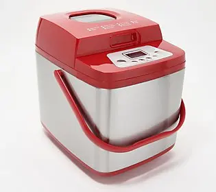 COOK'S ESSENTIALS 1.5-lb Stainless Steelbreadmaker