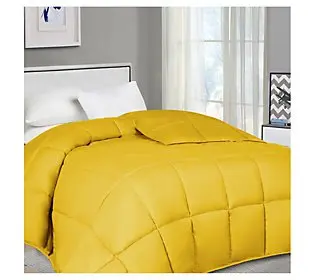 SUPERIOR Reversible Down Alternative Comforter, F/q