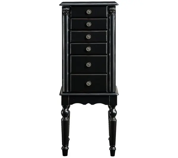 POWELL Ebony Jewelry Armoire