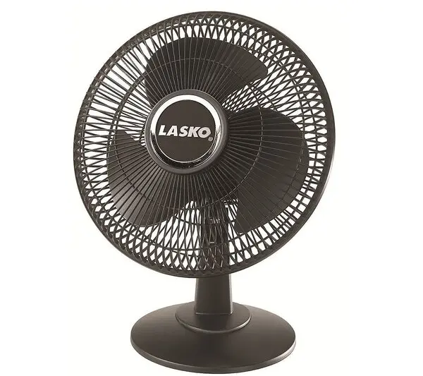 LASKO 12' Table Fan With Three Speeds - One-color