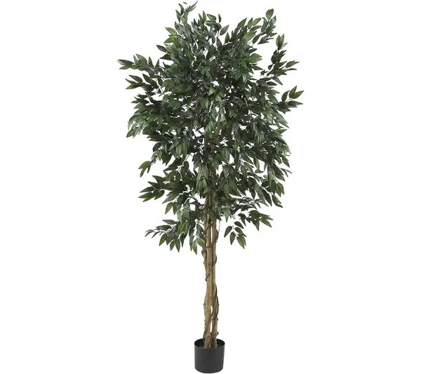 NEARLY NATURAL 5' Smilax Silk Tree By