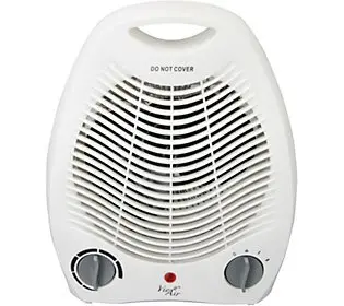 VIE AIR 1500w Portable 2-settings White Office Eater - One-color
